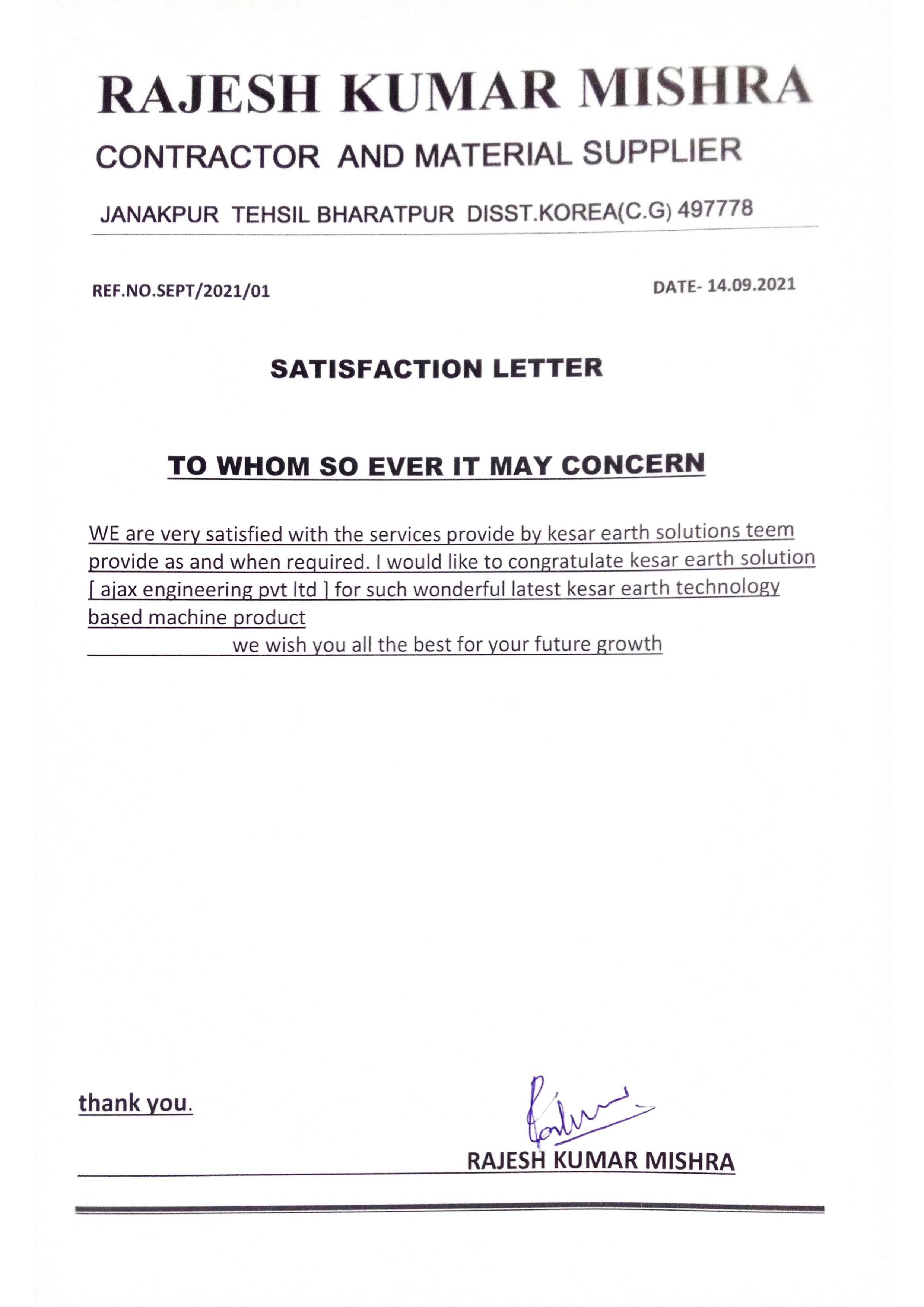 Kesar Earth Solutions